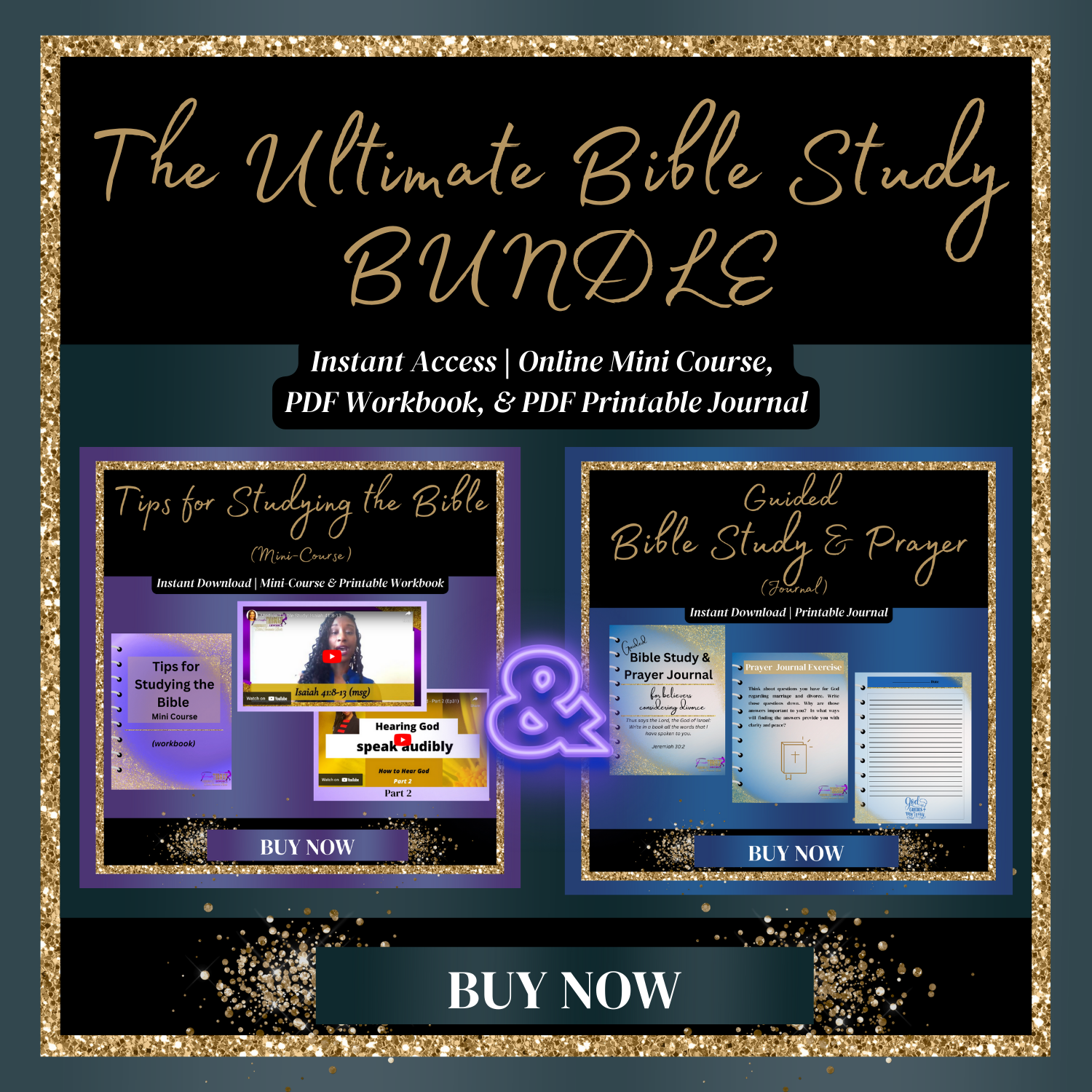 The Ultimate Bible Study BUNDLE – Freedom Through Divorce with Amanda Nicole