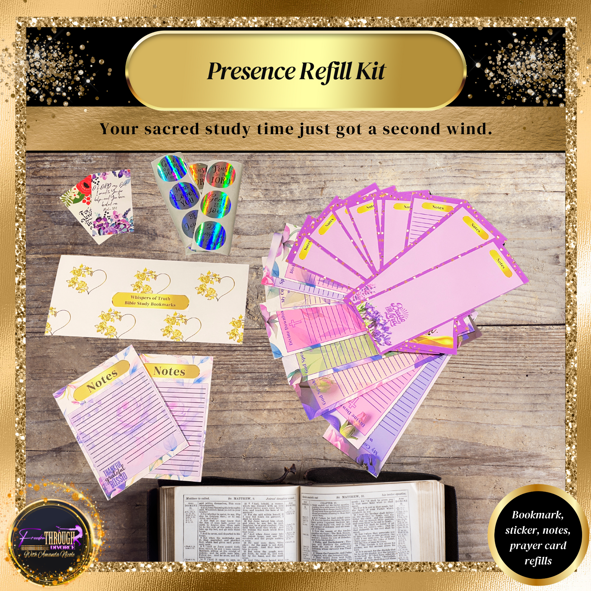 Presence Collection Refill Kit – Freedom Through Divorce with Amanda Nicole