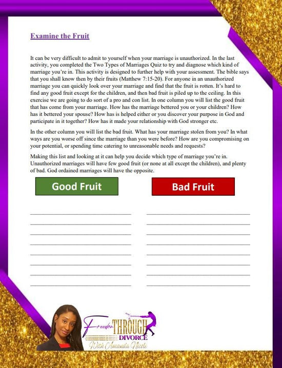 Authorized Divorce Course for Christian Women – Freedom Through Divorce ...
